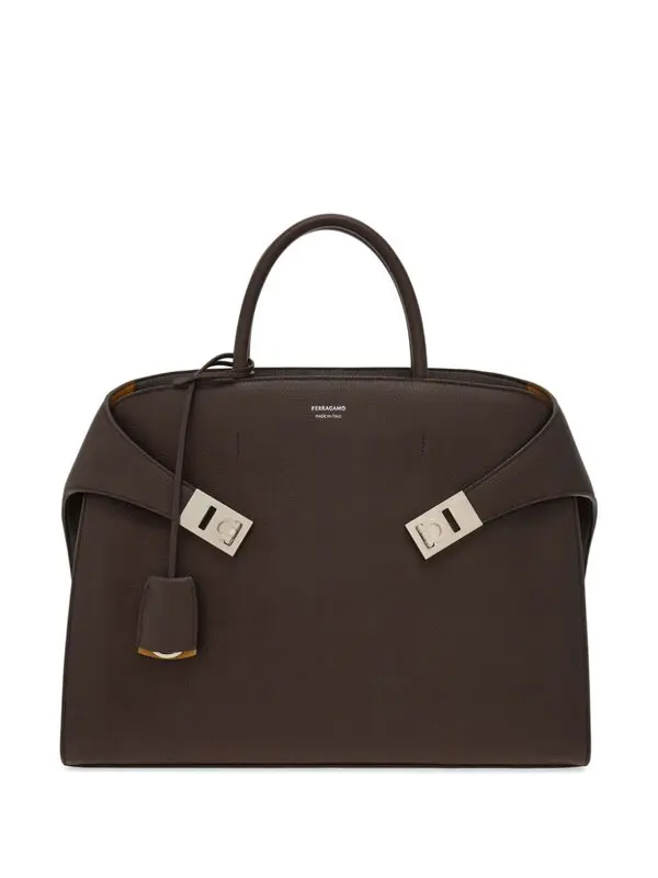 FERRAGAMO Hug Tote Bag - Brown
