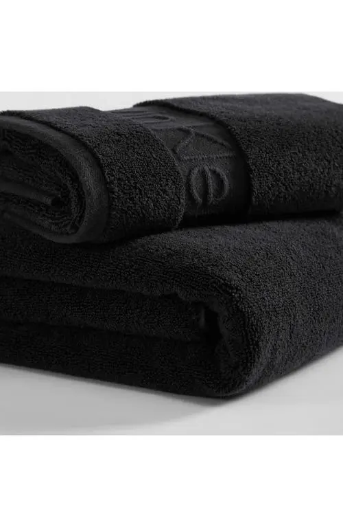 CALVIN KLEIN HOME Iconic 3-piece Towel Set - Black
