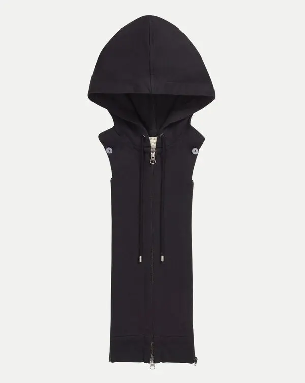 Veronica Beard Hoodie Dickey - Black