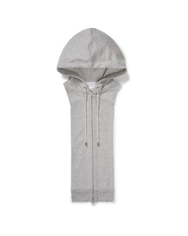 Veronica Beard Hoodie Dickey - Heather Grey