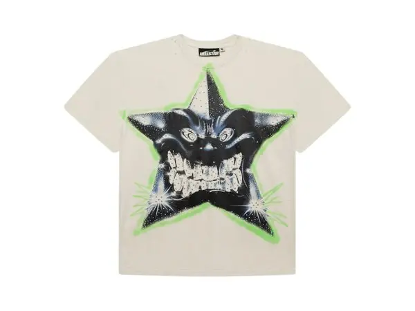 HELLSTAR Star T-shirt - White