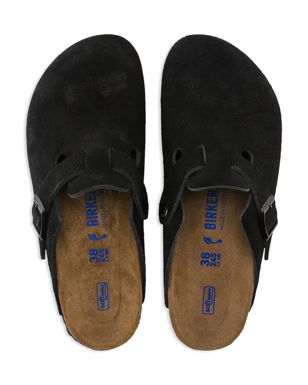 BIRKENSTOCK Boston Clogs - Black