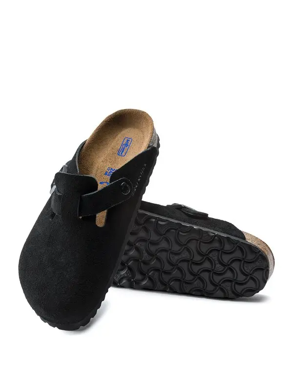 BIRKENSTOCK Boston Clogs - Black