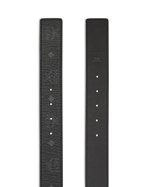 Mcm M Art Reversible Belt In Visetos