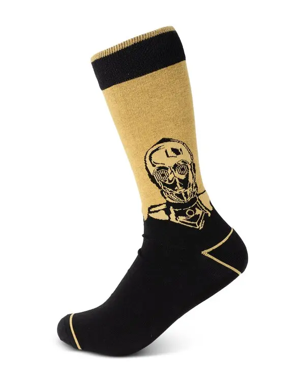 CUFFLINKS, INC. C-3po Dress Socks - Bronze