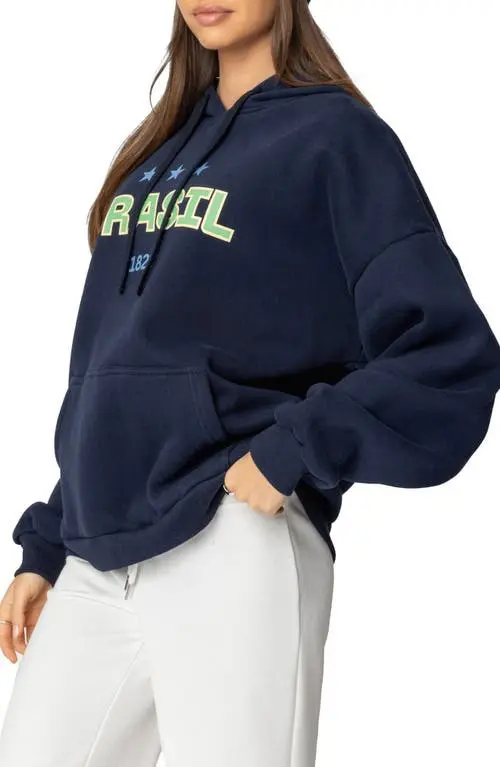 EDIKTED Brasil Oversized Hoodie