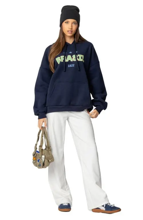 EDIKTED Brasil Oversized Hoodie
