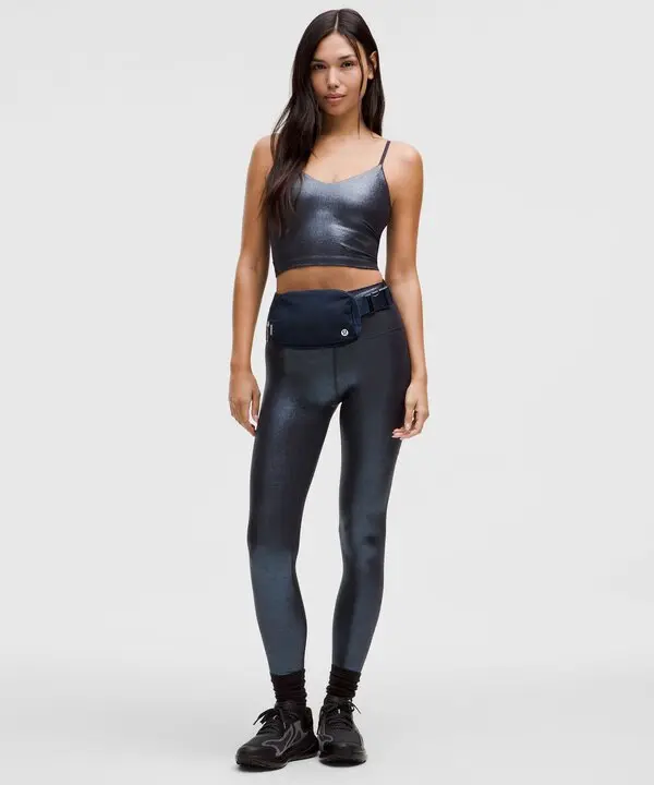 Lululemon Align™ High-rise Ribbed Pant 28 - Radiate Foil Print Black Night