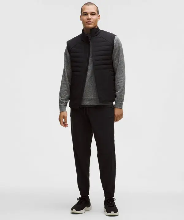 Lululemon Engineered Warmth Half Zip - Silver Drop/graphite Grey