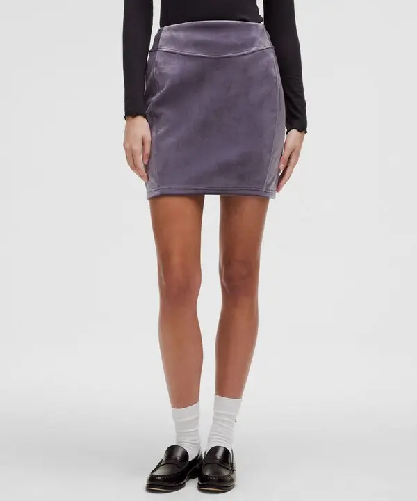 Lululemon Scuba Mid-rise Mini Skirt