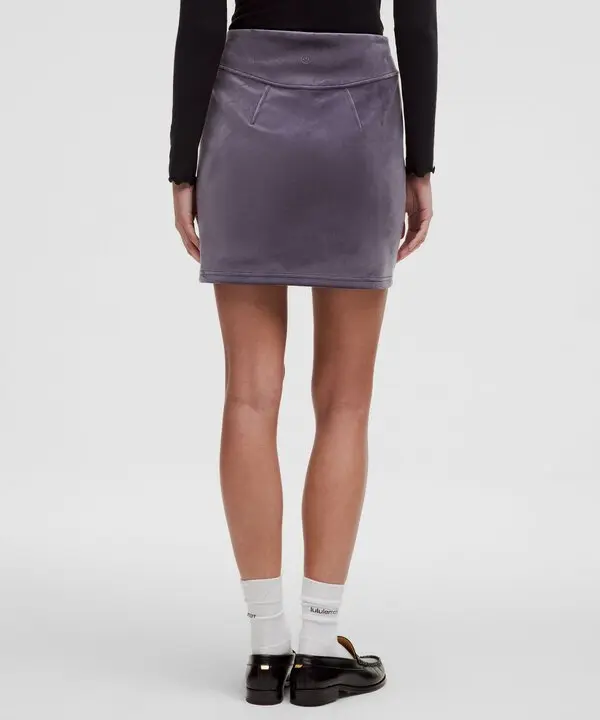 Lululemon Scuba Mid-rise Mini Skirt