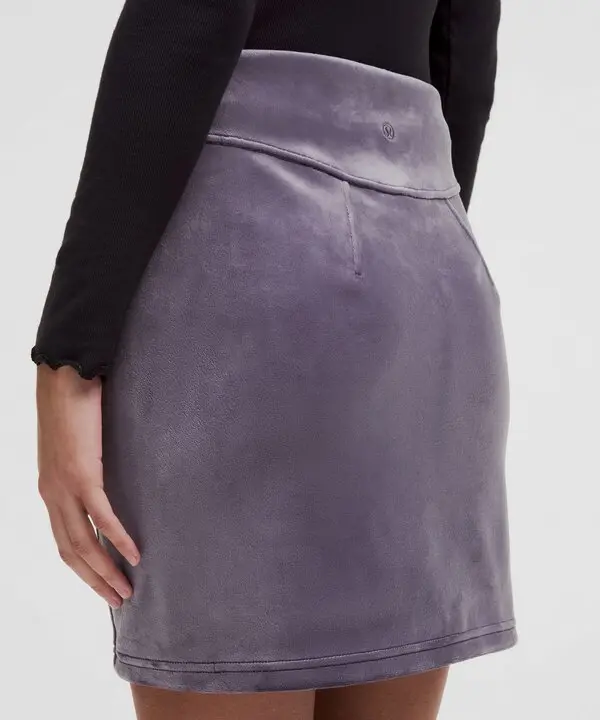 Lululemon Scuba Mid-rise Mini Skirt