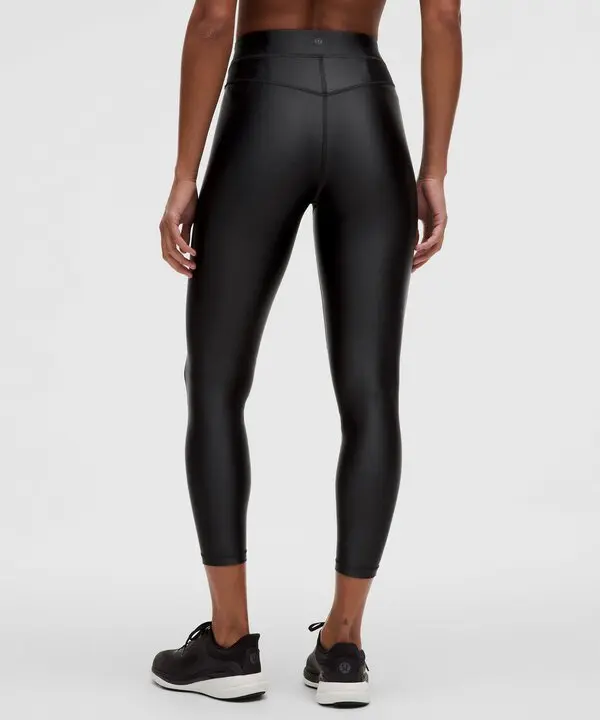Lululemon Satin Shine High-Rise Tight 25 Black 50% Off