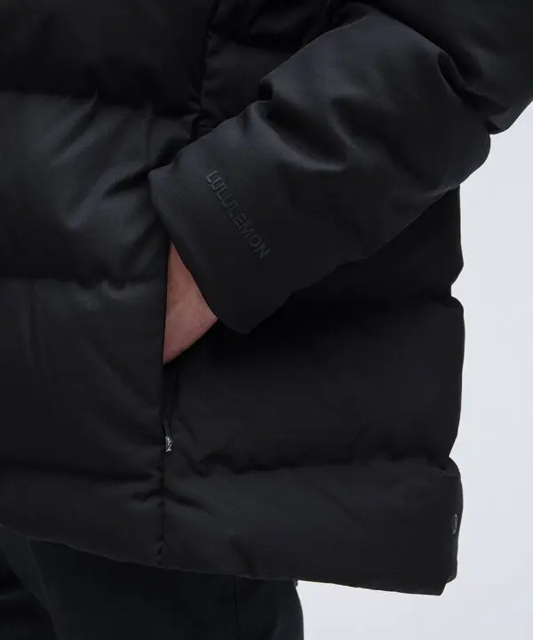 Lululemon Wonder Puff 600-down-fill Jacket - Black