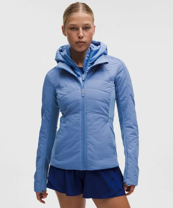 Lululemon Insulated Running Jacket - Prep Blue