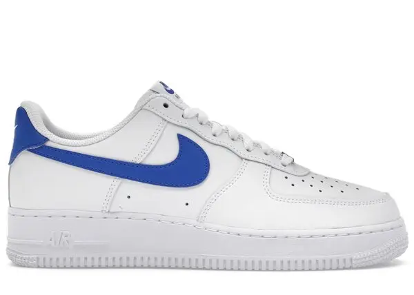 Nike Air Force 1 Low '07 Sneakers - White/hyper Royal