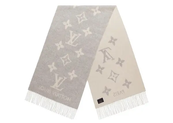 LOUIS VUITTON Reykjavik Scarf - Grey