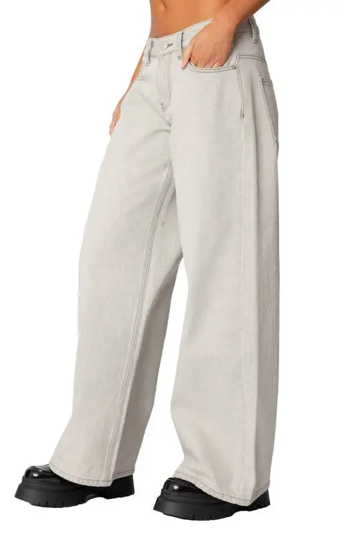 EDIKTED Casey Low Rise Boyfriend Jeans