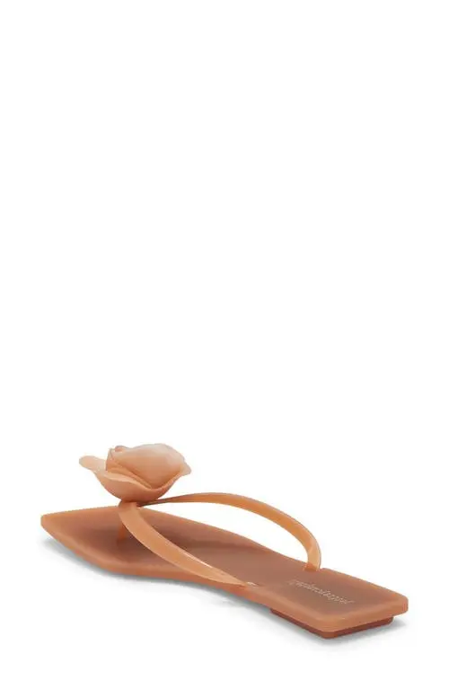 Jeffrey Campbell Sweeten Flip Flop - Natural Matte