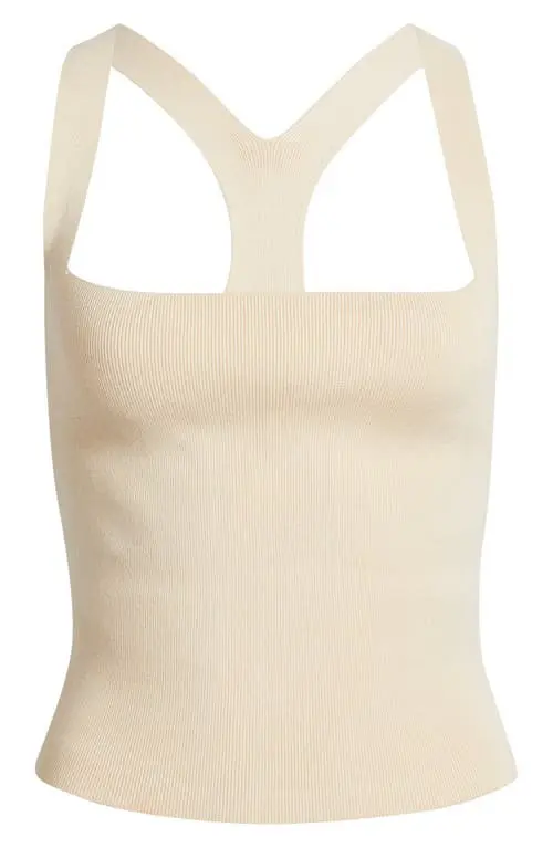 Cult Gaia Crawford Rib Tank - Beach