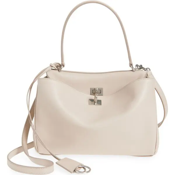 Balenciaga Small Rodeo Top Handle Bag - Almond