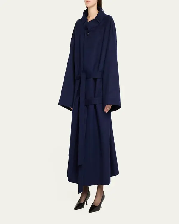 Marie Adam-Leenaerdt Multiple Ways Wool Skirt Coat