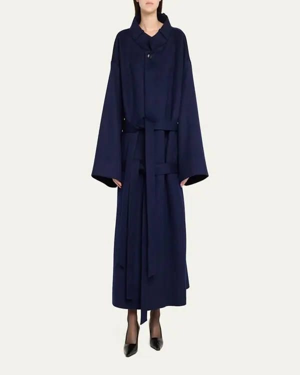 Marie Adam-Leenaerdt Multiple Ways Wool Skirt Coat