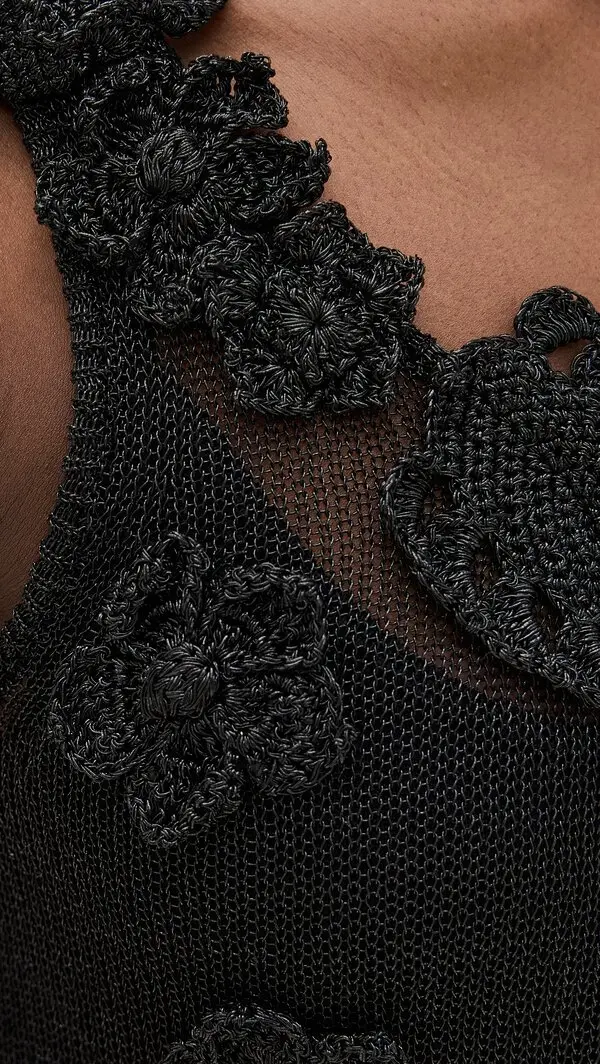 Cult Gaia Pemma Knit Dress - Black - 50% Off | Editorialist