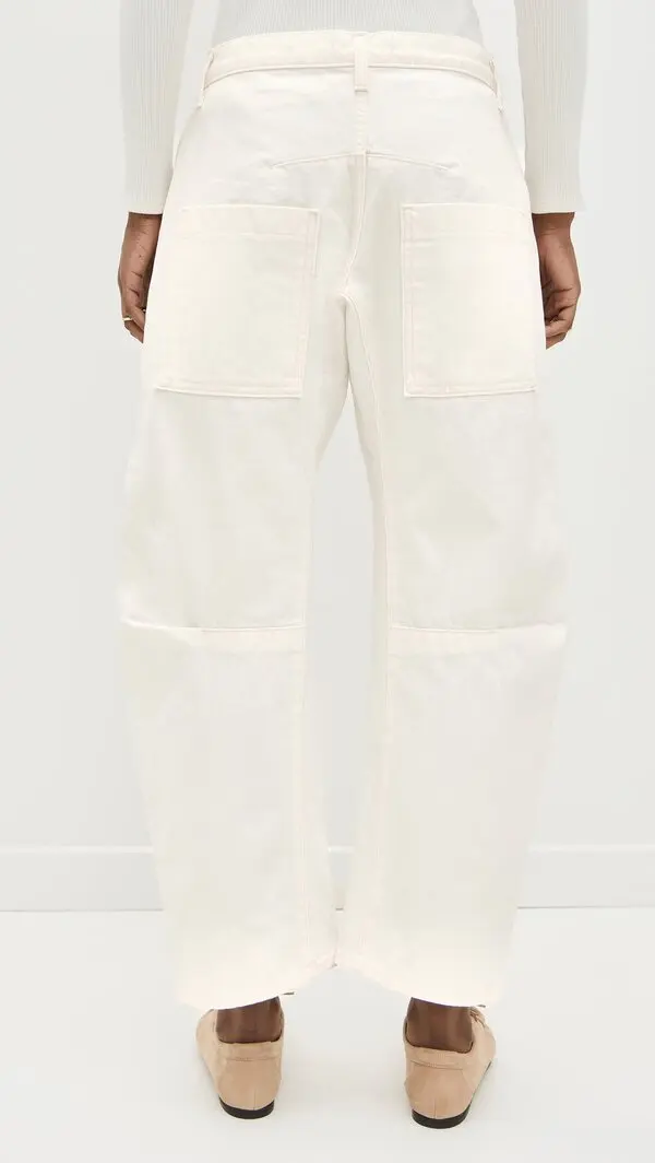 NILI LOTAN Shon Jeans - Cream
