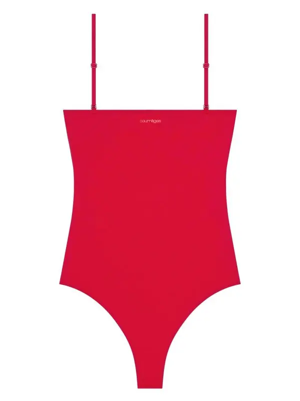 COURREGES Loop Swimsuit - Red