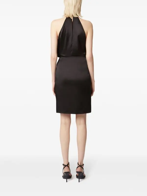 Nina Ricci Asymmetric Bow-detail Skirt - Black
