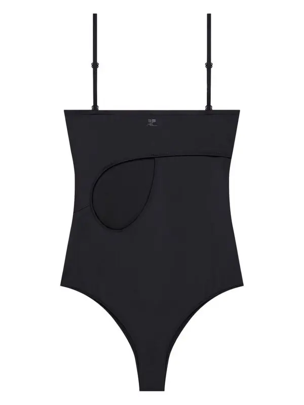 COURREGES Loop Swimsuit - Black