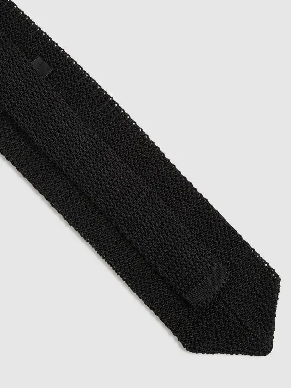 REISS Punto Knitted Tie