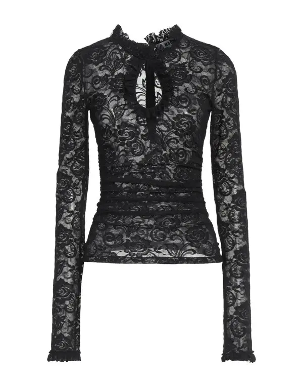 MSGM Lace Top - Black