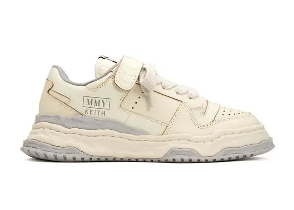 Mihara Yasuhiro Keith Og Sole Leather Sneakers - White
