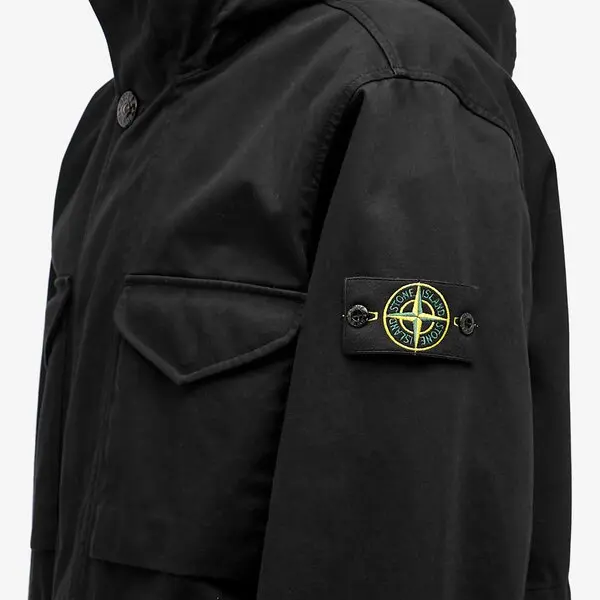 Stone Island Raso Gommato 3l Field Jacket