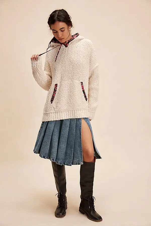 Free People Petals Hoodie