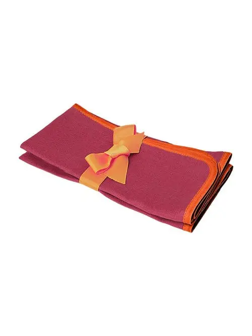 La DoubleJ Large Napkins Set Of 2 - Rainbow Raspberry