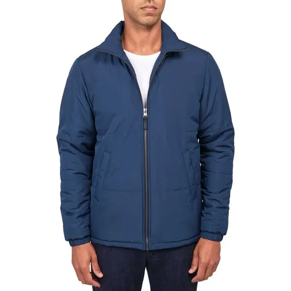 CON.STRUCT Solid Puffer Jacket - Navy