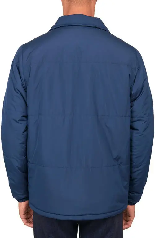 CON.STRUCT Solid Puffer Jacket - Navy