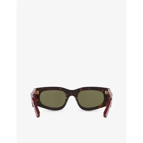 Gucci Gg1664s Square-shape Sunglasses - Brown