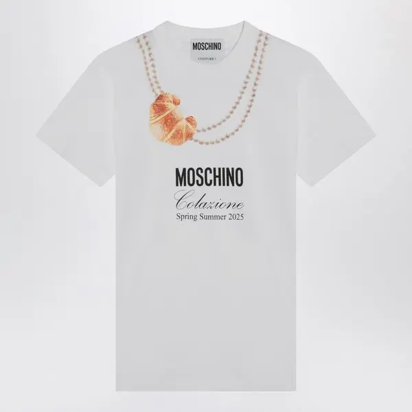 Moschino Breakfast T-shirt - White
