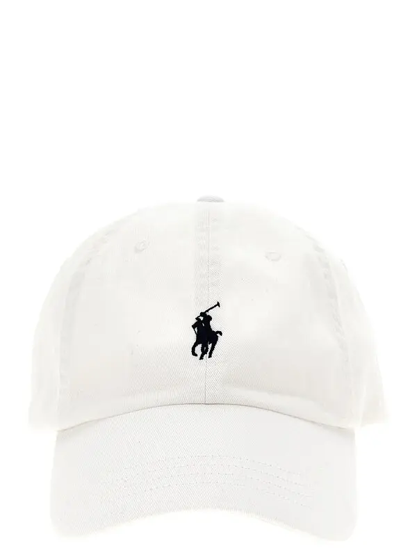 Polo Ralph Lauren Logo Embroidery Cap - White