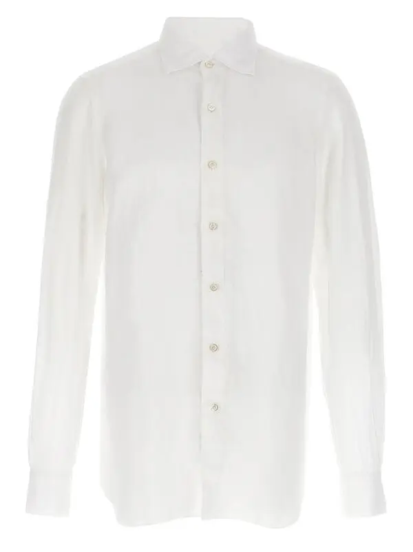 FINAMORE 1925 Gaeta' Shirt - White