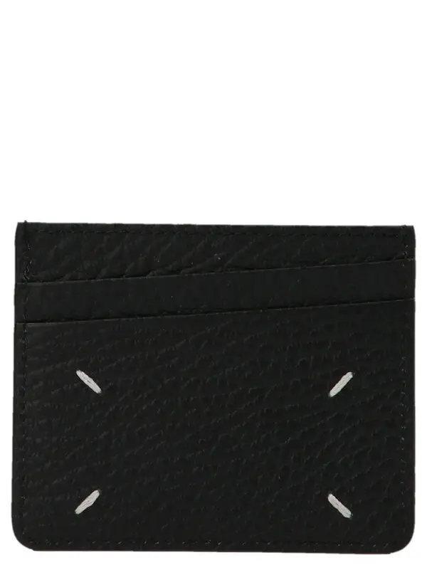 MAISON MARGIELA Stitching' Card Holder - Black