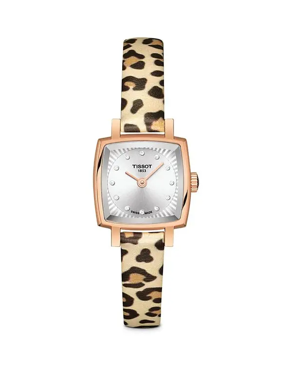 TISSOT Lovely 20mm Watch - Silver/cheetah
