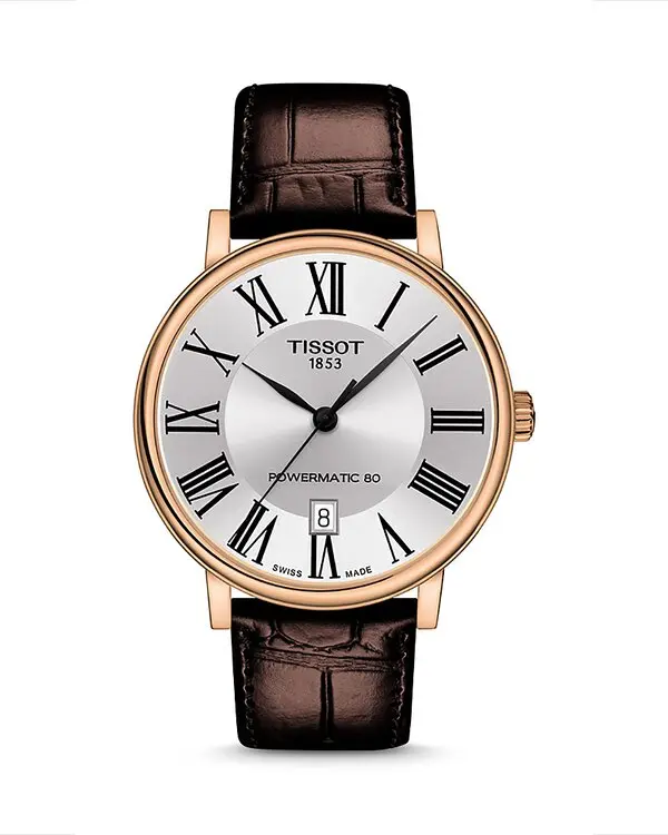 TISSOT Carson Watch 40mm - Brown/silver