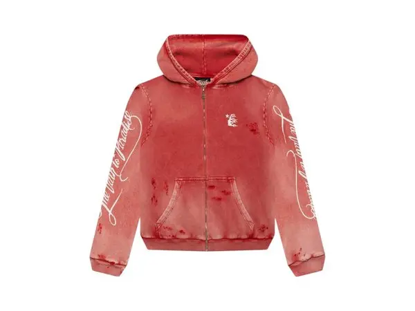 HELLSTAR Path To Paradise Zip-up - Red