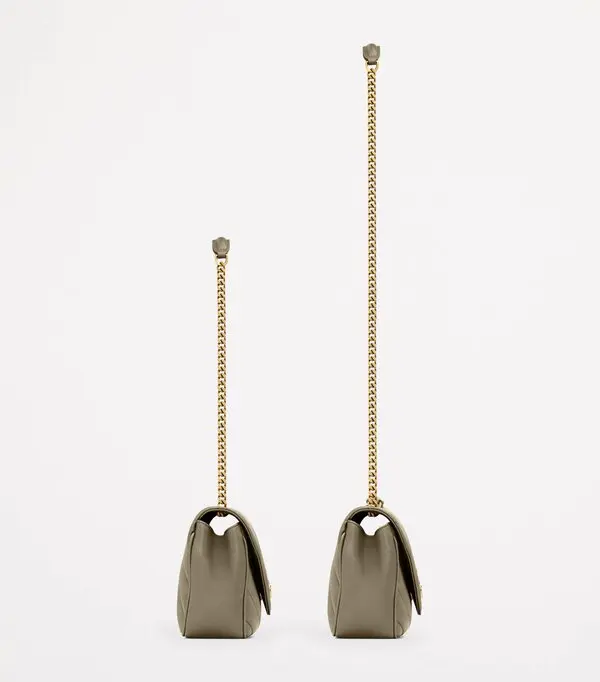 Saint Laurent Mini Loulou Crossbody Bag - Green