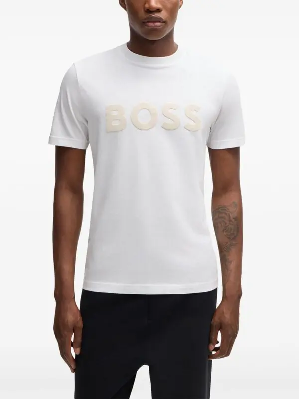 BOSS Logo-print T-shirt - White